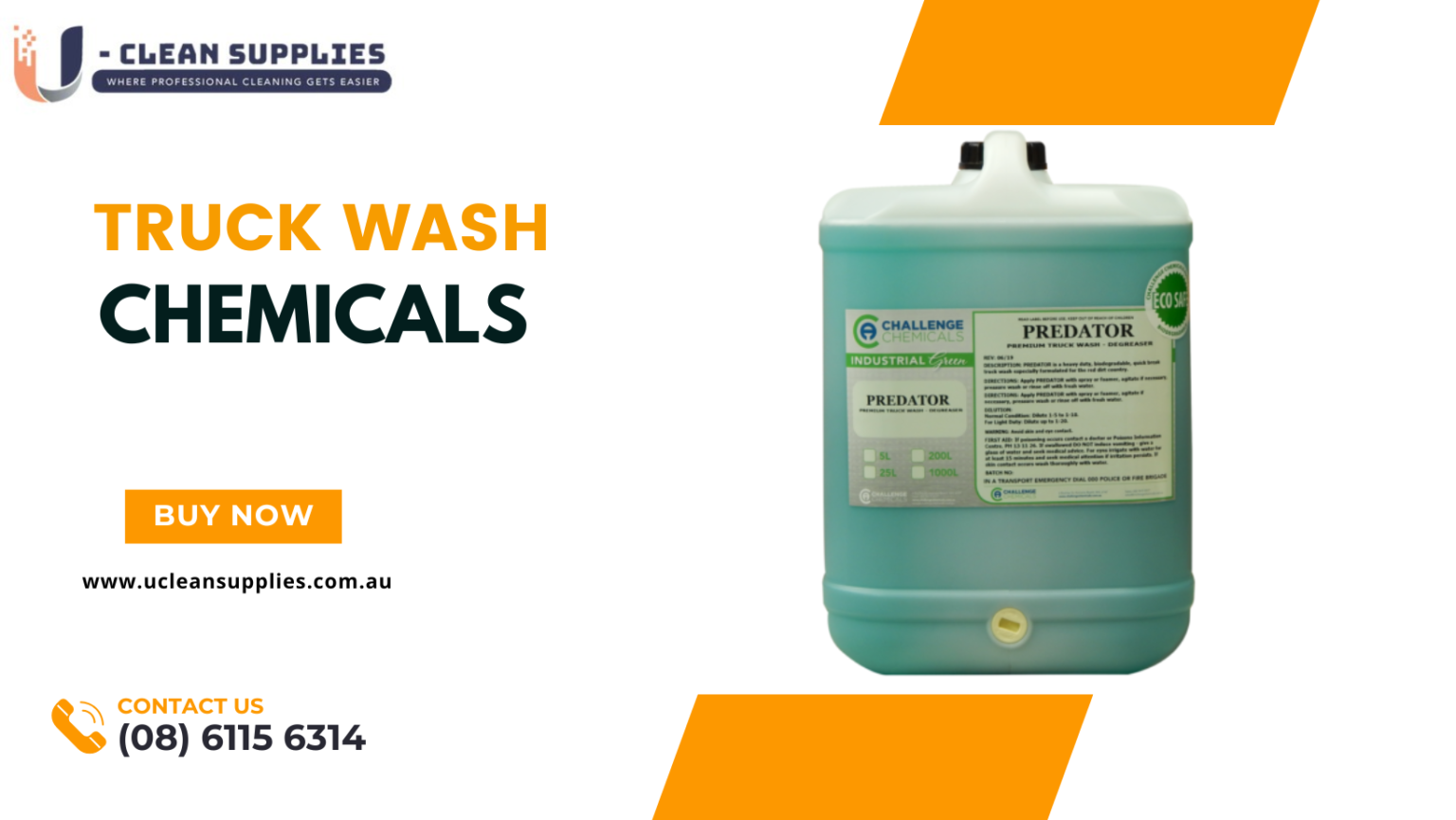The Ultimate Guide to Choosing the Right Truck Wash Chemicals - U Clean ...